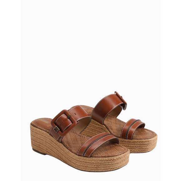 Sam Edelman | Shoes | New Sam Edelman Carson Wedge Sandals In Rich ...